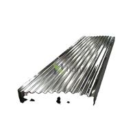 China 0.45mm Corrugated Galvanized Iron Zinc Metal Roof Sheet Panels 600-1250mm Width for sale