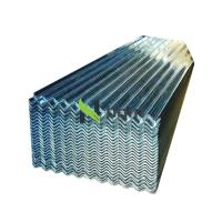 China 0.45mm Corrugated Galvanized Iron Zinc Metal Roof Sheet Panels 600-1250mm Width for sale