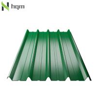 China DX51D PPGI 22 Gauge Galvanized Steel Sheet Wavy Trapezoidal for sale