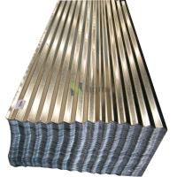 China 0.13mm GI Galvanized Corrugated Iron Sheet Zinc Metal Roofing Steel Sheet 600-1250mm Width for sale
