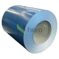 China Color Coated Galvanized Steel Coil 0.125-5.0mm Thickness 700-1500mm Width for sale