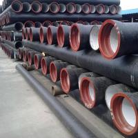 China ISO2531 EN545 EN598 GGG50 Ductile Cast Iron Pipe DN80-2600mm for Sewage for sale