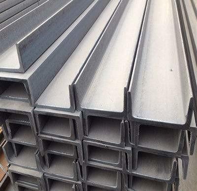 China Hot Rolled Carbon Steel U Beam C Channel 50x25x2.0mm S235 S355 Q345 for Structural Support for sale