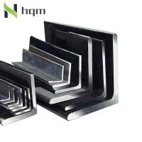 China Hot Rolled Carbon Steel Unequal Angle 200x100x10 ASTM A36 SS400 Q345 for Structural for sale
