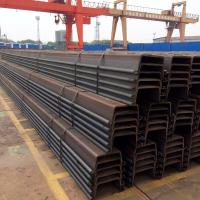 China AZ48-700 AZ50-700 AZ52-700 Z Type Larssen Steel Sheet Pile S275 S355 Hot Rolled for sale