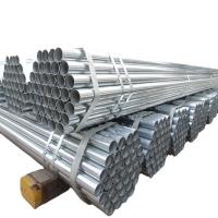 China ASTM A106 A53 ERW Hot Dip Galvanized Steel Pipe OD 15-600mm Zinc Coating 200-400g/m2 for sale