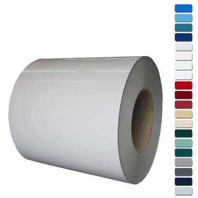 China GI GA GL White Prepainted Galvanized Steel 200mm-1250mm Width for sale