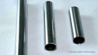 China Spiral Welded Stainless Steel Pipe 18 inch 24 inch 304 316 Thin Wall Tube for sale