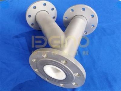 China Wear Resistant Ceramic Sleeve Lined Pipe Abrasion Resistant Steel Tube In Thermal Power for sale