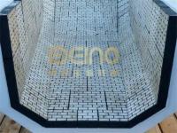 China Rubber Ceramic Liners Ceramic And Rubber Composite With Steel Plate for sale