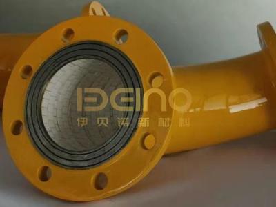 China Highly Wear Resistant Ceramic Lined Carbon Steel Pipe for Harsh Environments for sale
