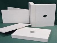 China Cutting Aluminum Oxide Ceramic Plate Thinkness 15mm For Cement Plant for sale