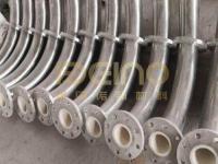 China Anti Corrosion Ceramic Sleeve Lined Pipe Wear Resistant Linings for sale