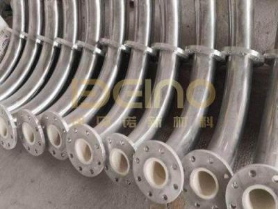 China Anti Corrosion Ceramic Sleeve Lined Pipe Wear Resistant Linings for sale