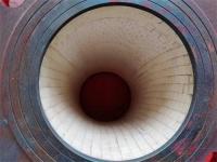 China Industrial Alumina Ceramic Pipe Wear Resistant Ceramic Tube for sale