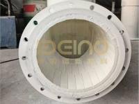 China High Temperature Resistance Wear Resistant Ceramic Pipe Custom Sintered for sale