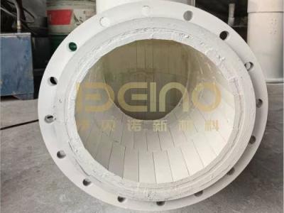 China High Temperature Resistance Wear Resistant Ceramic Pipe Custom Sintered for sale