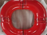 China Industrial Ceramic Concrete Pump Pipe Iron Pipe Elbow ISO Certificate  ceramic wear resistant concrete pump pipe for sale