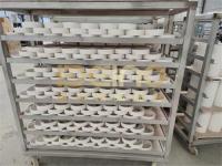 China Industrial Wear Resistant Ceramic Pipe Bending Alumina Ceramic Lined Pipe for sale