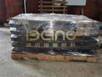China Rubber Ceramic Liners Anti Corrosion Alumina Ceramic Lining for sale