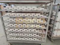 China Ceramic Sleeve Lined Pipe Wear Resistant Ceramic Pipe For Lithium Battery for sale