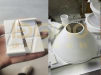 China Lithium Battery Ceramic Sleeve Lined Pipe Anti Wear Ceramic Lined Pipe Fittings for sale
