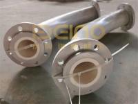 China 10mm Wear Resistant Ceramic Pipe Abrasion Resistance Alumina Ceramic Pipe for sale
