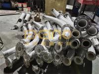 China Rubber Ceramic Liners Anti Corrosion Alumina Ceramic Lining for sale