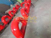 China Industrial Ceramic Concrete Pump Pipe Iron Pipe Elbow ISO Certificate  ceramic wear resistant concrete pump pipe for sale