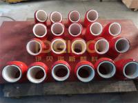 China High Pressure Resistance Concrete Pump Pipe Fittings Light Weight With Ceramic for sale