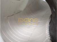 China Abrasion Resistant Ceramic Sleeve Lined Pipe Elbows Lithium Battery Wear-Resistant Ceramic Tubes for sale