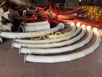 China Wear Resistance 20mm Outer Diameter Ceramic Sleeve Lined Pipe Ceramic Pipe Fittings for sale
