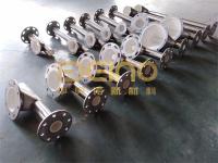 China Wear Resistance 20mm Outer Diameter Ceramic Sleeve Lined Pipe Ceramic Pipe Fittings for sale