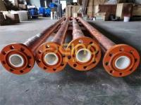 China Metal Wear Resistant Ceramic Pipe Customizable In Mining Industry for sale