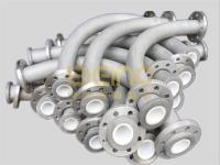 China Anti Wear Ceramic Sleeve Lined Pipe Thickness 5mm Abrasion Resistant Pipe for sale