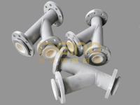 China Wear Resistant Ceramic Sleeve Lined Pipe Abrasion Resistant Steel Tube In Thermal Power for sale