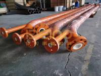 China Custom Wear Resistant Ceramic Pipe Non Porous Surface Ceramic Wear Liners for sale