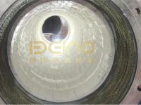 China Custom Wear Resistant Ceramic Pipe Ceramic Lined Bends For Power Generation for sale