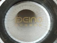 China ISO Wear Resistant Ceramic Pipe Smooth Wear Resistant Elbow for sale