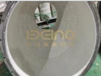 China ISO Wear Resistant Ceramic Pipe Smooth Wear Resistant Elbow for sale