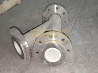 China Wear Resistant Ceramic Sleeve Lined Pipe Abrasion Resistant Steel Tube In Thermal Power for sale