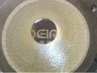 China Smooth Wear Resistant Ceramic Pipe Alumina In The Coal Washing Plant for sale