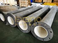 China Corrosion Resistance Wear Resistant Ceramic Pipe Ceramic Tee for sale