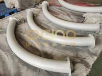 China Corrosion Resistance Wear Resistant Ceramic Pipe Ceramic Tee for sale