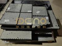 China Cast Iron Ceramic Lined Equipment Alumina Ceramic Chute ISO Certificate for sale