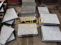 China Customized Ceramic Sleeve Lined Pipe Ceramic Lined Bend In Coal Mine for sale