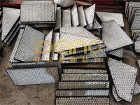 China Wear Resistant Roller Ceramic Lagging Sheet Ceramic Rubber Lagging for sale