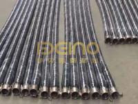 China Ceramic Lined Rubber Hose Wear Resistant Flexible In Electric Power for sale
