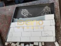 China Impact Resistance Ceramic Lining Pipe Weldable Alumina Ceramic Tile for sale