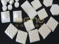 China Impact Resistance Ceramic Lining Pipe Weldable Alumina Ceramic Tile for sale